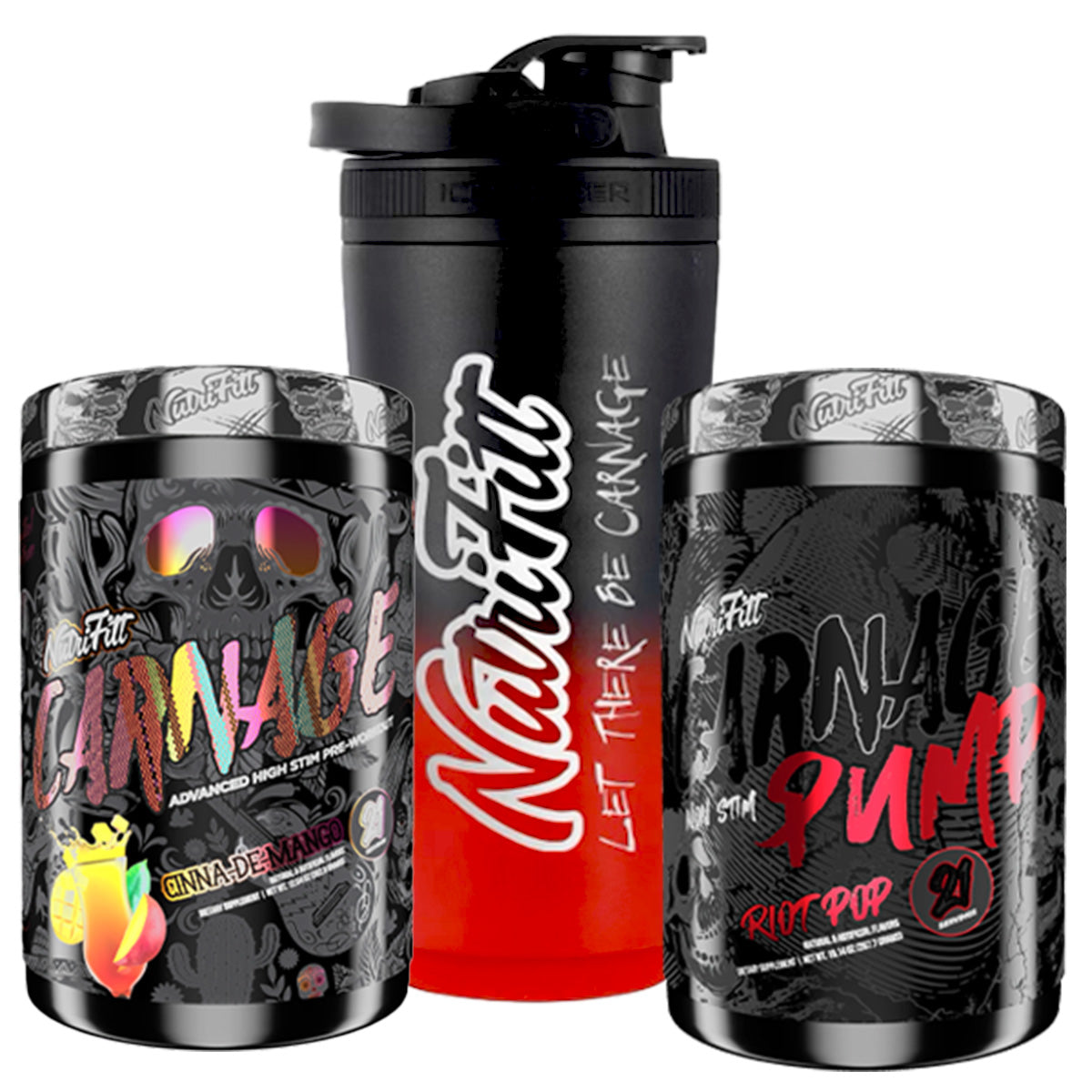 MAX CARNAGE STACK | PRE + PUMP | NutriFitt